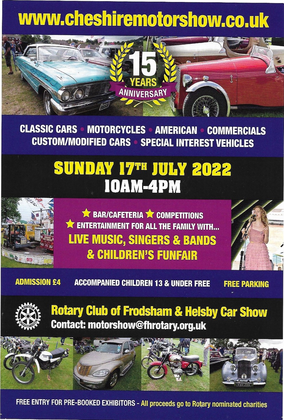 Welcome to The Cheshire Motor Show, Supporting Local, National and ...